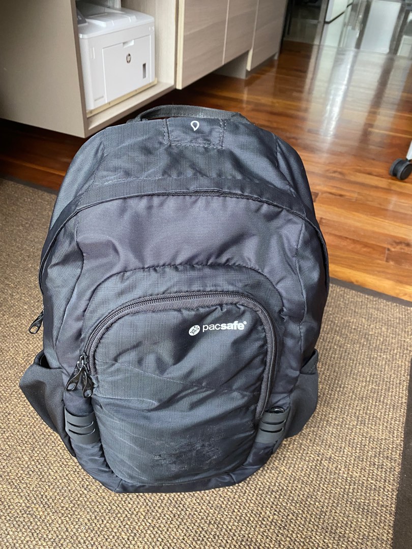 Pacsafe backpack, Men's Fashion, Bags, Backpacks on Carousell