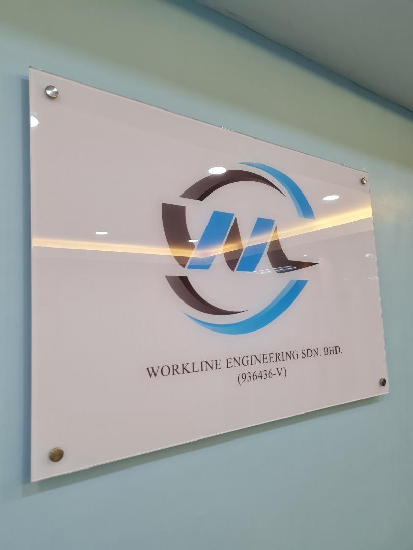 PASANG PANEL AKRILIK LOGO l acrylic logo signage panel, Services ...