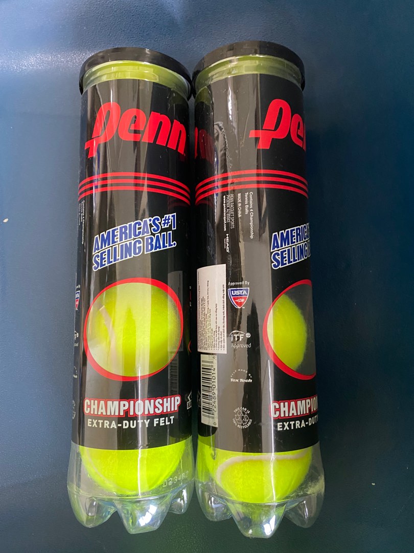 Penn Tennis Ball, Sports Equipment, Sports & Games, Racket & Ball ...
