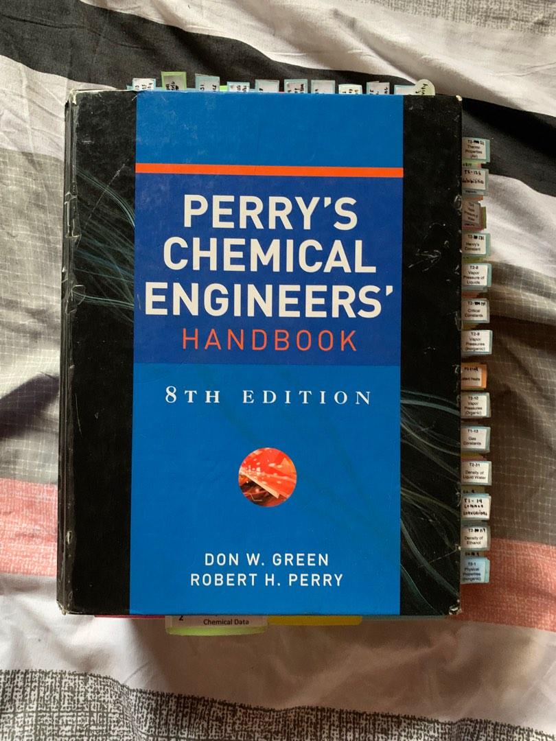 Perry's Chemical Engineers' Handbook 8th Edition, Hobbies & Toys, Books ...