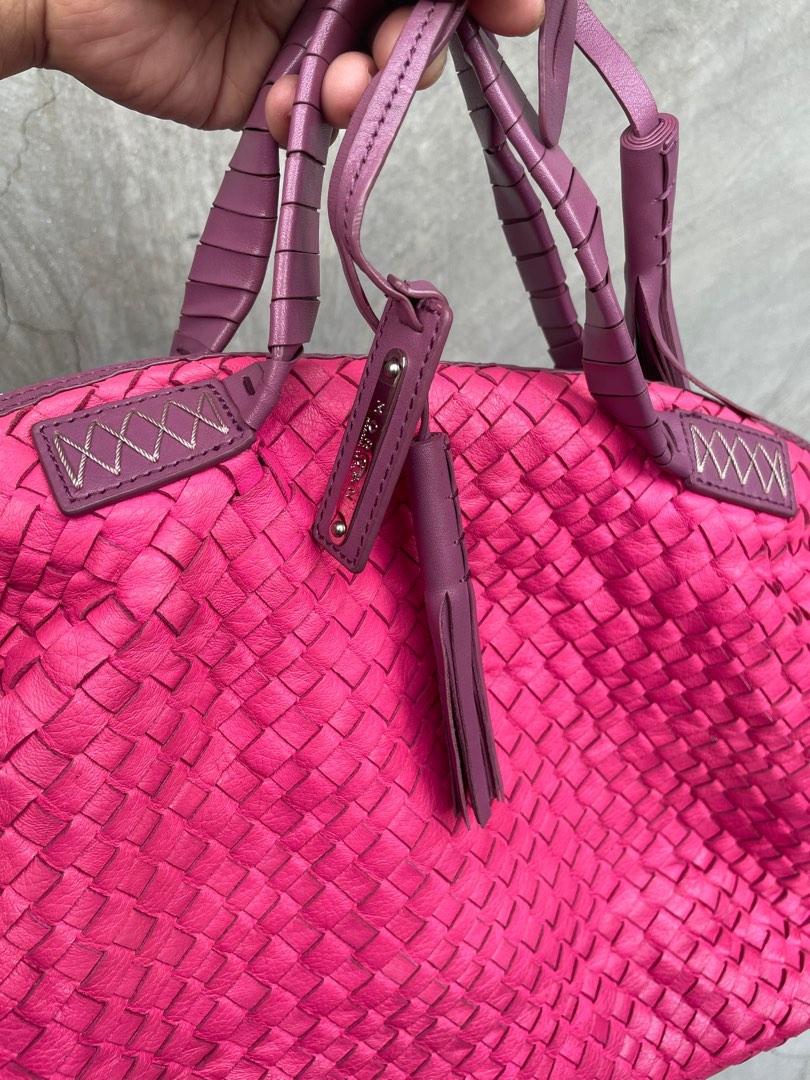 PINK BANIG TYPE MORGAN 2 way bag, Women's Fashion, Bags & Wallets ...