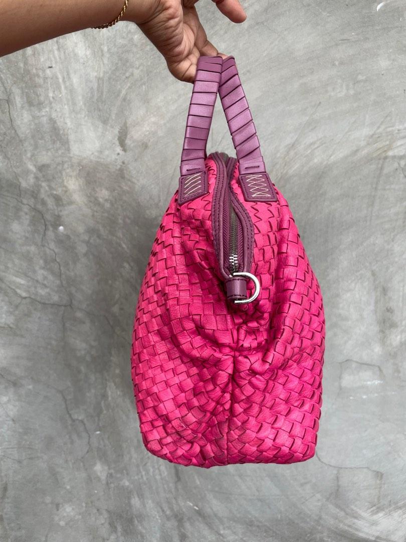 PINK BANIG TYPE MORGAN 2 way bag, Women's Fashion, Bags & Wallets ...