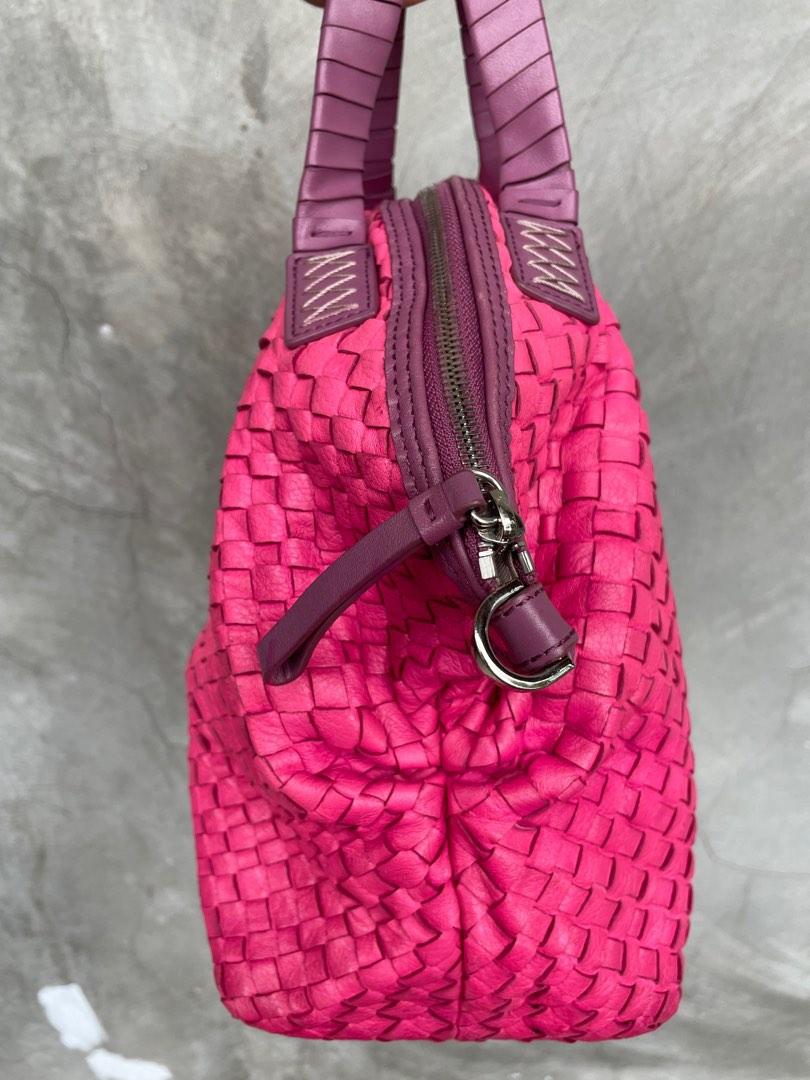 PINK BANIG TYPE MORGAN 2 way bag, Women's Fashion, Bags & Wallets ...