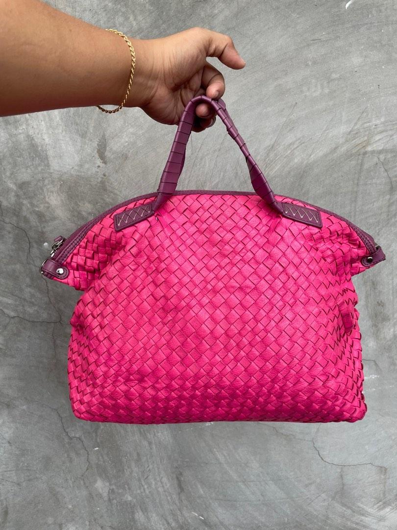 PINK BANIG TYPE MORGAN 2 way bag, Women's Fashion, Bags & Wallets ...