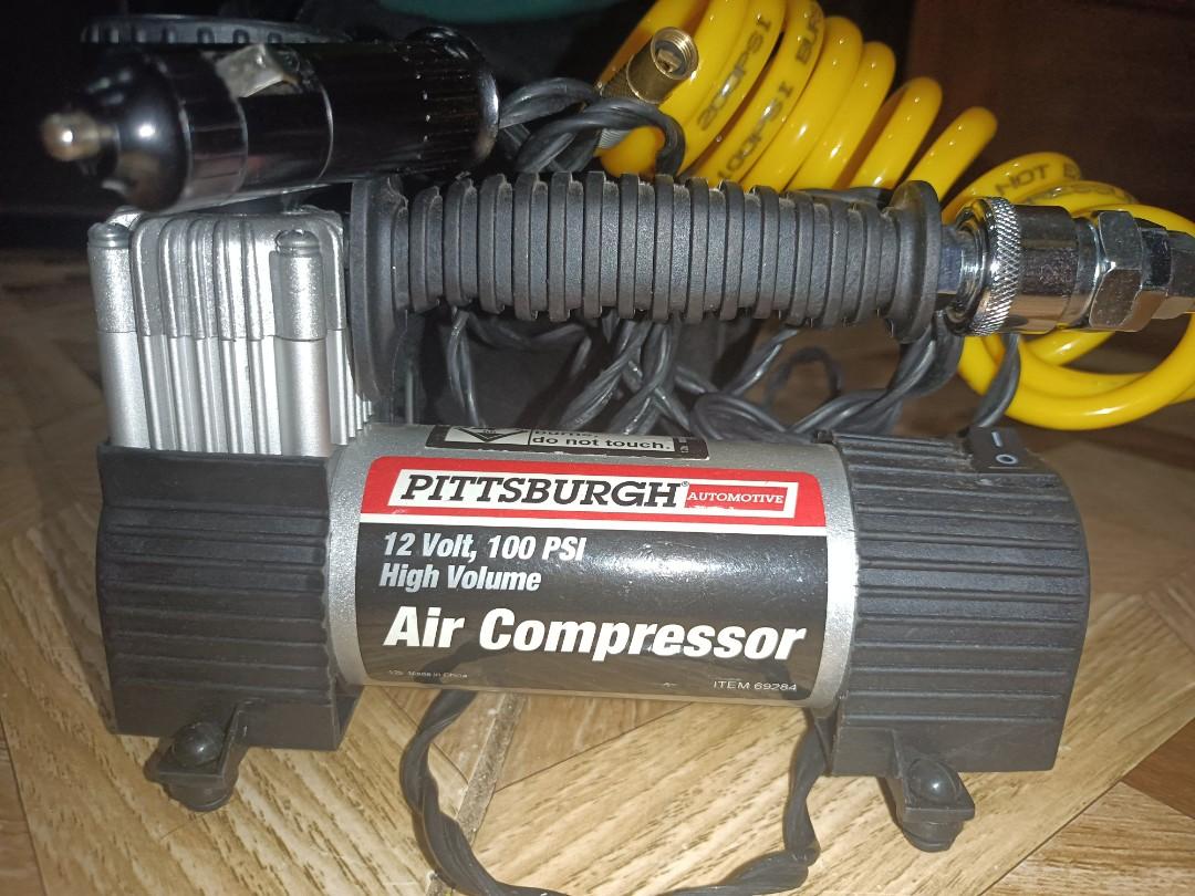 Pittsburgh portable air compressor for auto or car tire, Car Parts ...