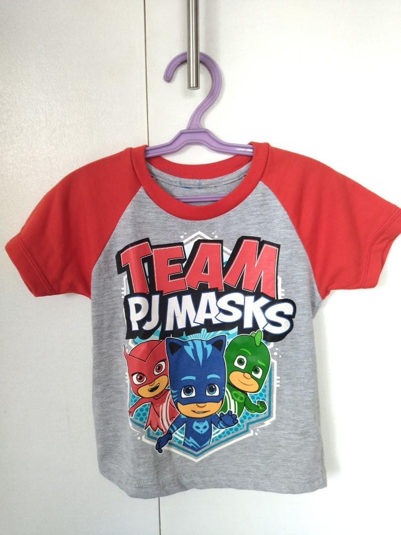 PJ Masks Spider man shirt and Jumping beans pants set, Babies & Kids ...