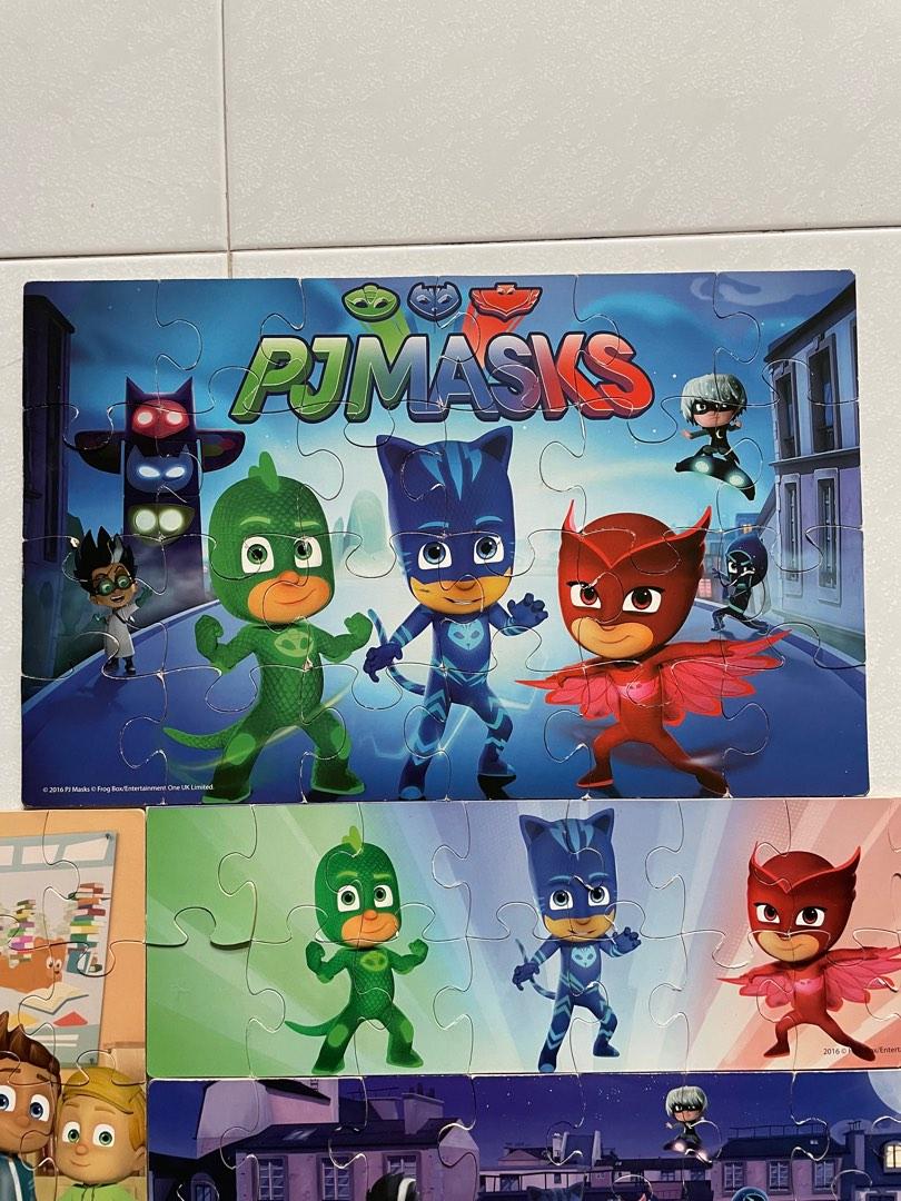 PJ masks wooden puzzles set, Hobbies & Toys, Toys & Games on Carousell