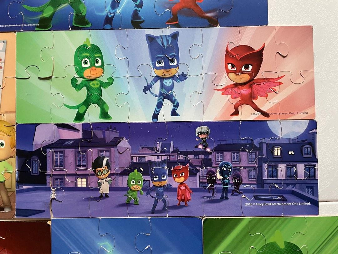 PJ masks wooden puzzles set, Hobbies & Toys, Toys & Games on Carousell