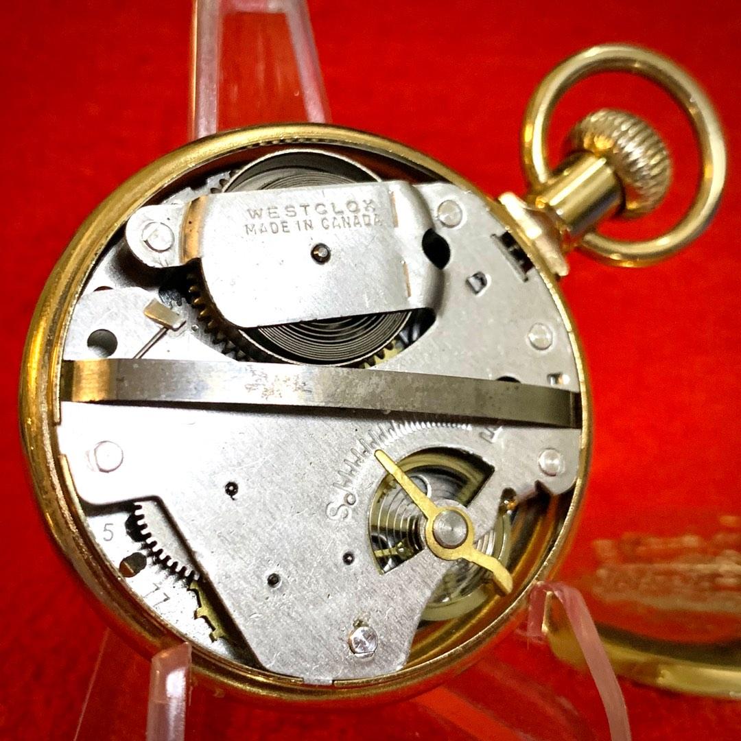 Pocket Watch / The Conductor / Made in Canada / Vintage /1977 / Dollar ...