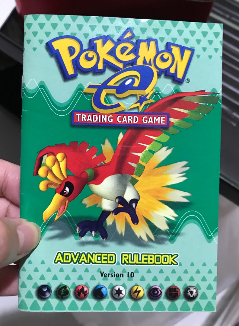 Pokemon Trading Card Game Advanced Rulebook Version 10, Hobbies & Toys ...