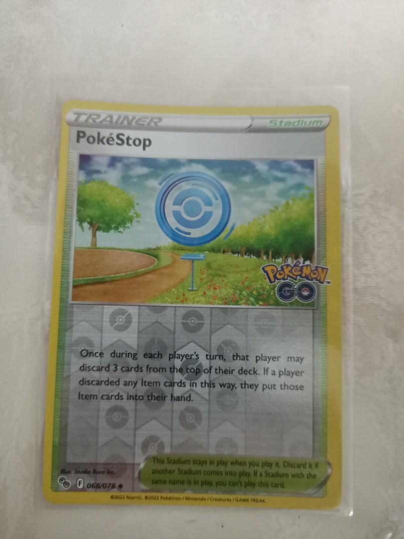 PokeStop Reserve Holographic Pokemon Go TCG, Hobbies & Toys, Toys ...