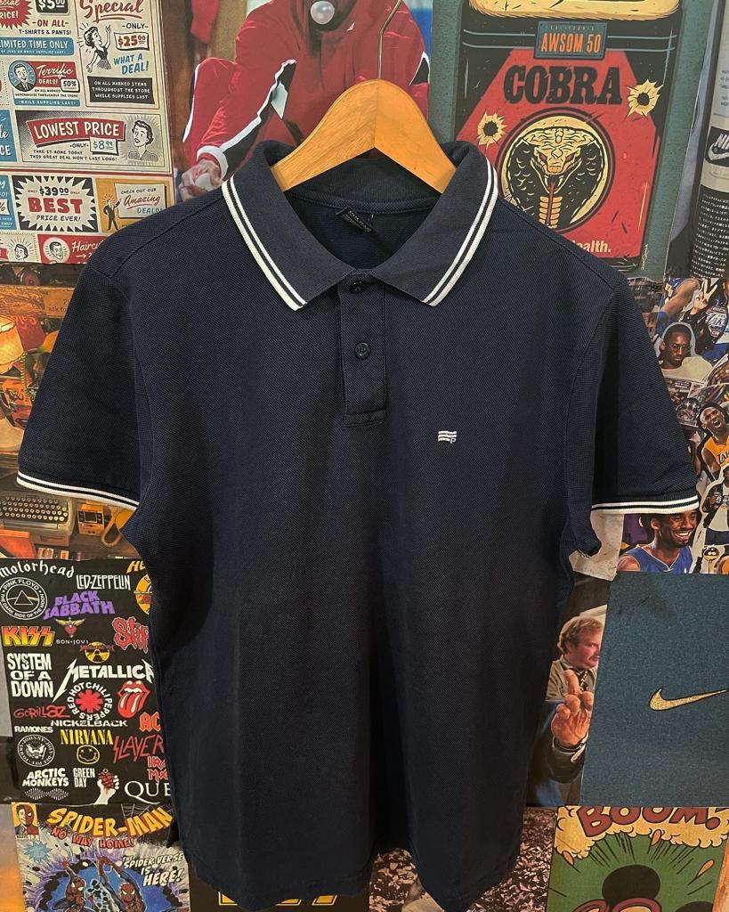 Polo Shirt Polham, Fesyen Pria, Pakaian , Atasan di Carousell