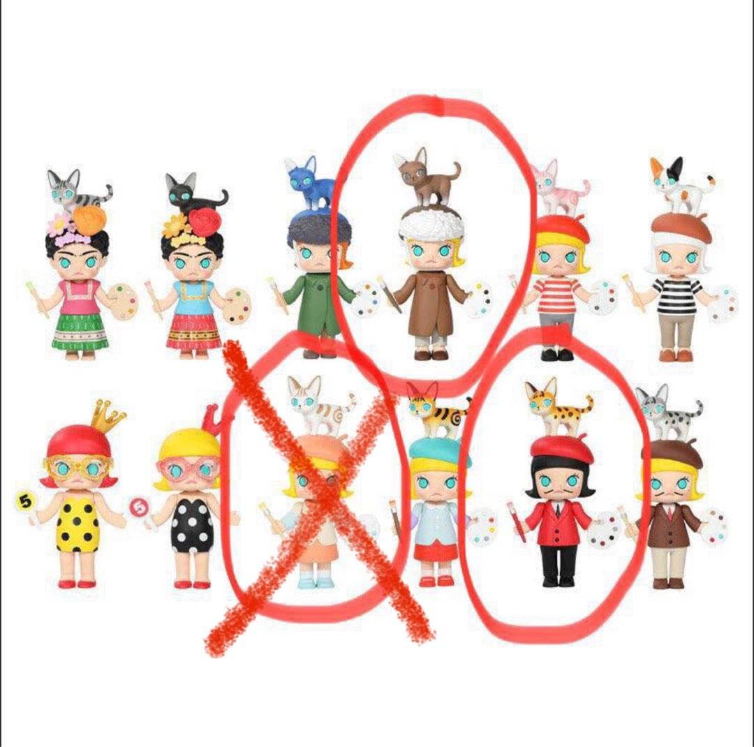 Popmart Collectibles - Fantasy World, Molly, Spongebob, Hobbies & Toys ...