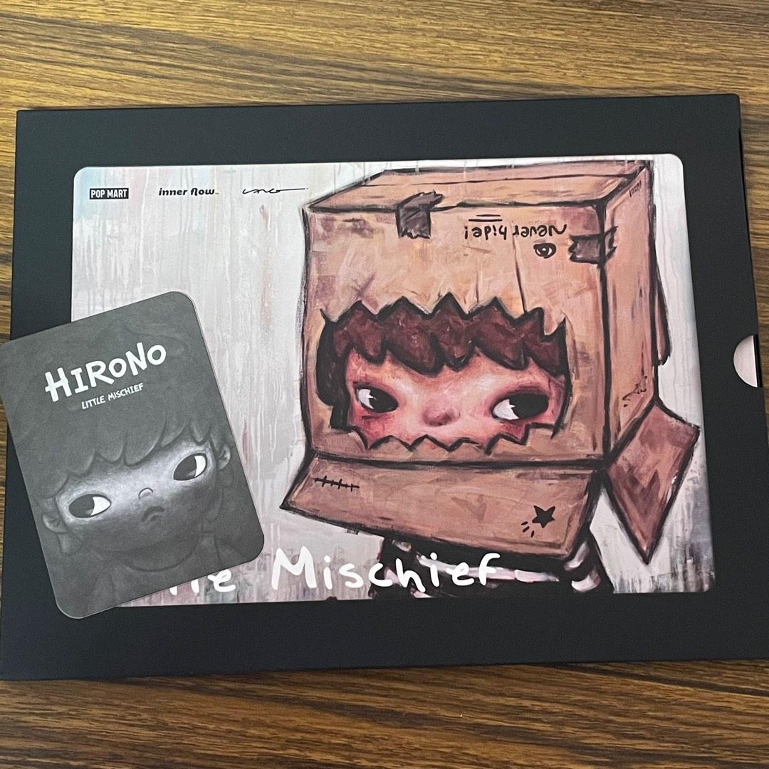 POPMART Hirono Frame + Card, Hobbies & Toys, Toys & Games on Carousell