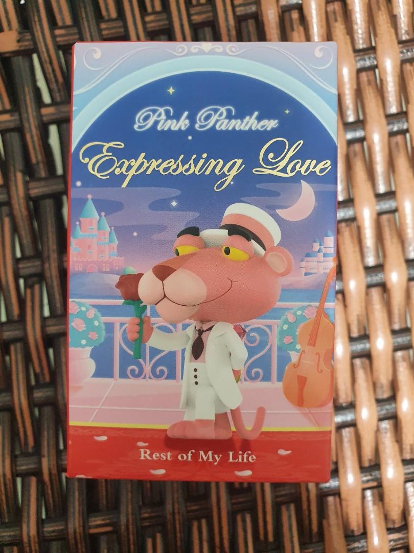 popmart pink panther expressing love spring breeze, Hobbies & Toys ...