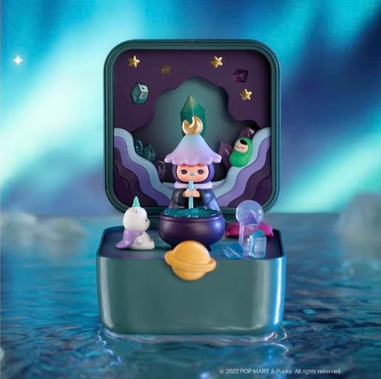 Popmart Pucky Strange Planets Dark Crystal Cave, Hobbies & Toys, Toys ...