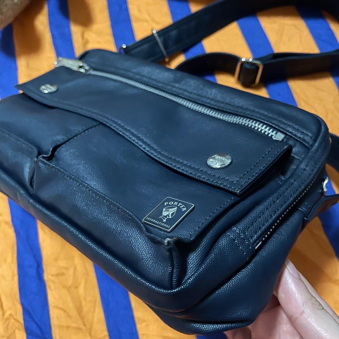 Porter International Mori Blue Bag, Men's Fashion, Bags, Sling Bags on Carousell