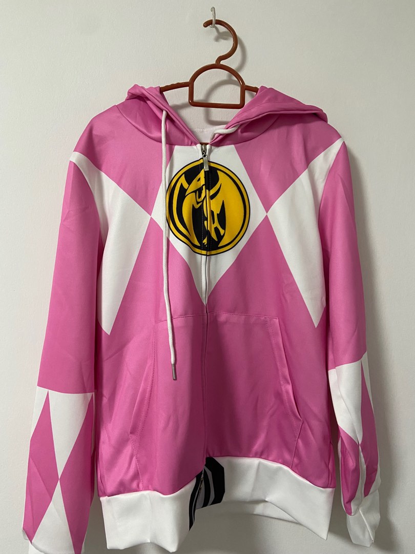 Power Rangers Cosplay Jacket Hoodie Unisex, Women's Fashion, Coats ...