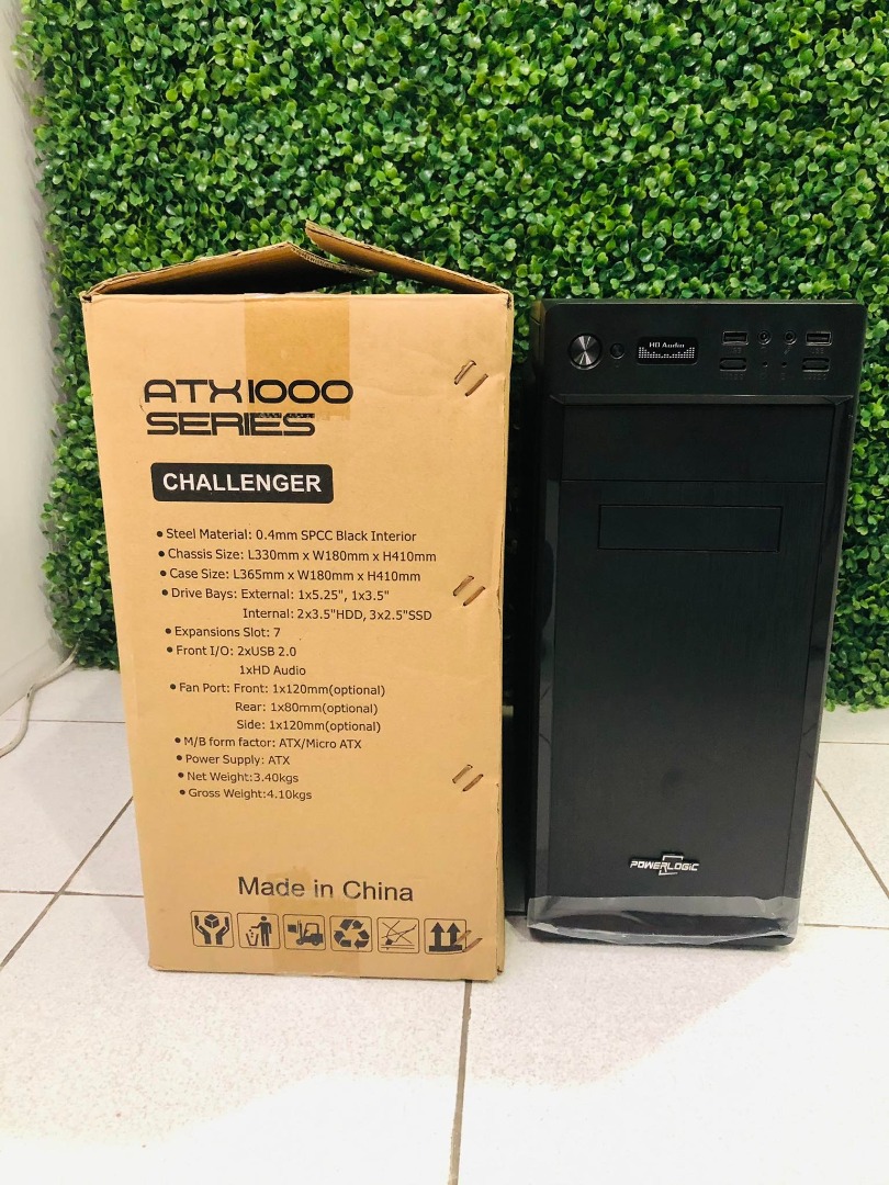 Powerlogic Challenger ATX Casing With 700w PSU, Computers & Tech ...