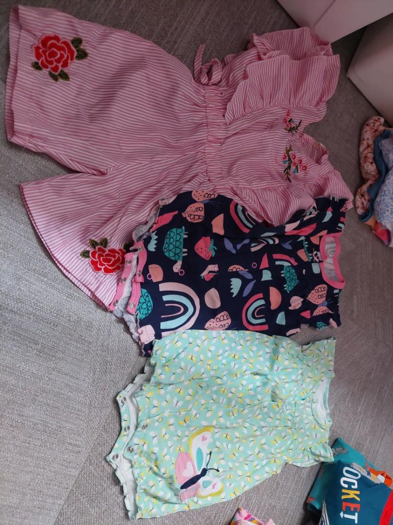 Preloved girls clothes in various sizes, Babies & Kids, Babies & Kids ...