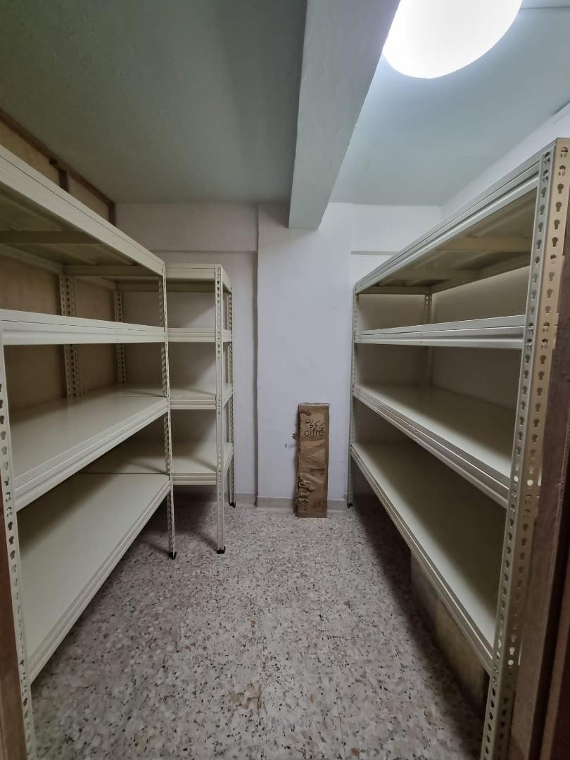 Premium Black Metal Boltless Rack, Industrial, Warehouse, Bomb shelter ...