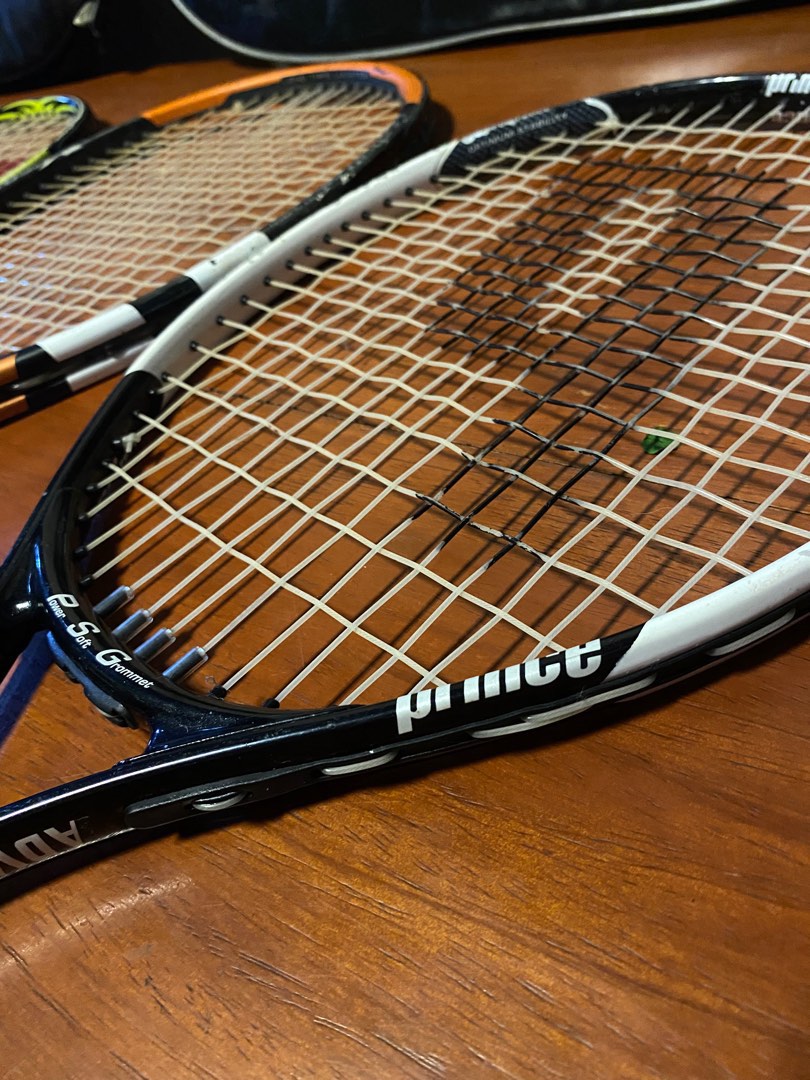 Prince Tennis Racket Advantage 23, Sports Equipment, Sports & Games ...