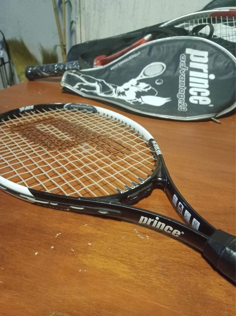 Prince Tennis Racket Advantage 23, Sports Equipment, Sports & Games ...