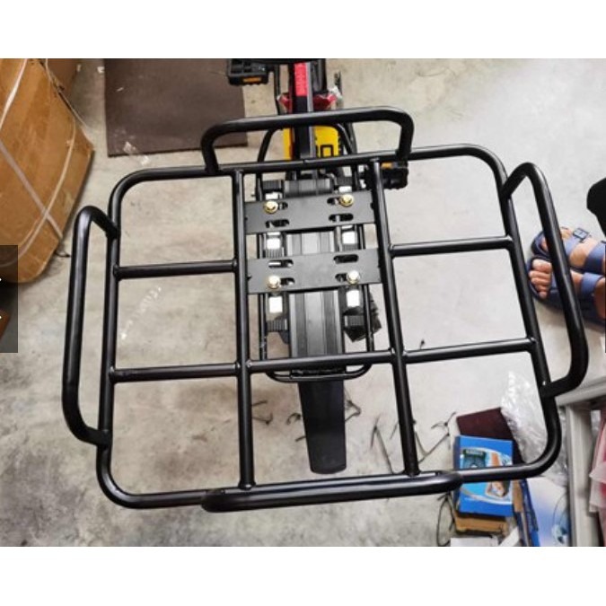 Quick Release Bicycle Rear Seat Rack Delivery Bag Rack Bike Carrier ...