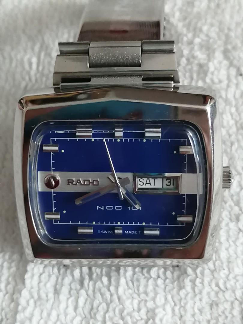1419) Rado NCC 101 Automatic, Men's Fashion, Watches & Accessories, Watches on Carousell