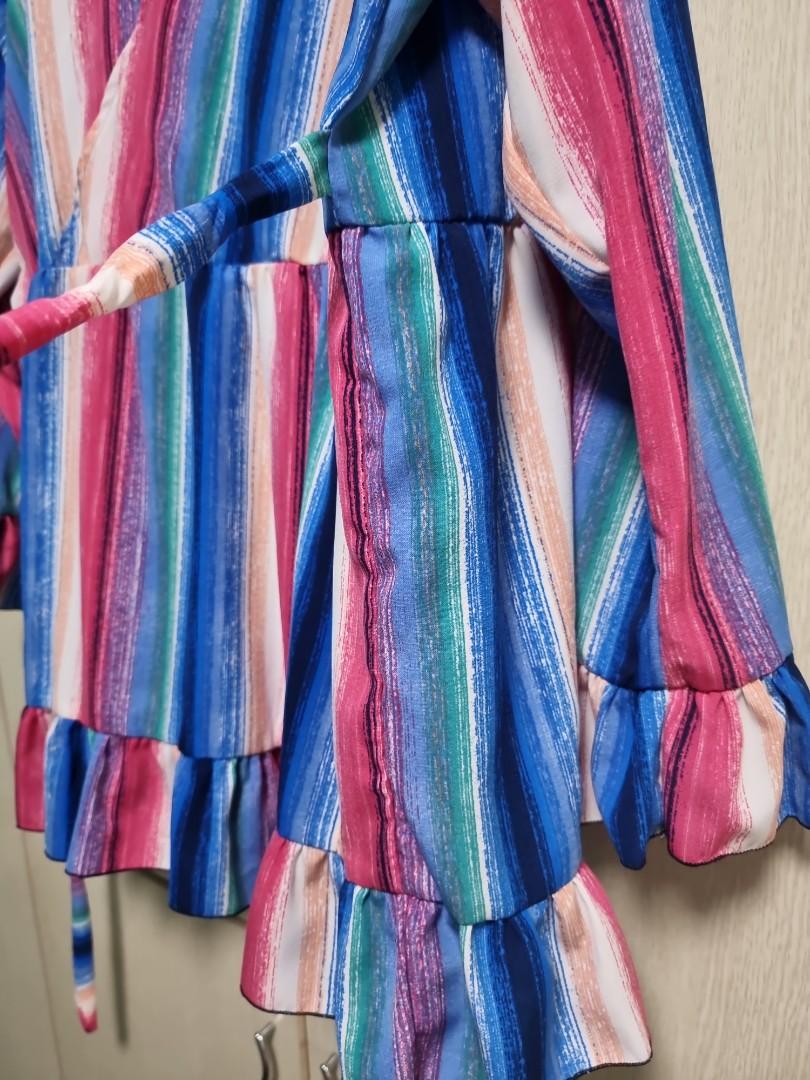 RAINBOW TOP, Women's Fashion, Tops, Blouses on Carousell