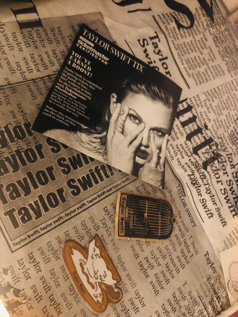 RARE taylor swift reputation puffy stickers sold per piece, Hobbies ...