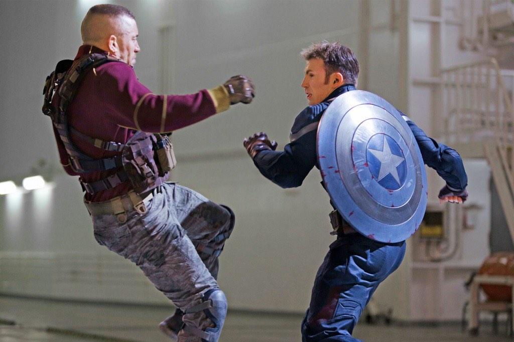 (Ready Stock) 1:1 Captain America Shield Stealth Suit Winter Soldier ...