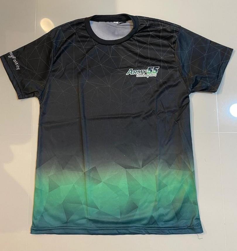 SAF Army55 Our Army Family Run Dri-Fit Tee Shirt, Men's Fashion ...