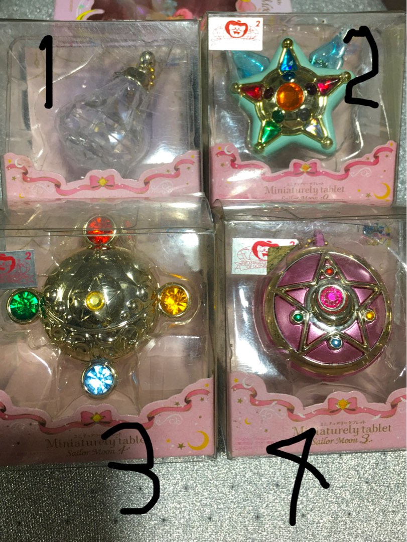 Sailor moon Miniature Tablet - 400ea, Hobbies & Toys, Toys & Games on ...