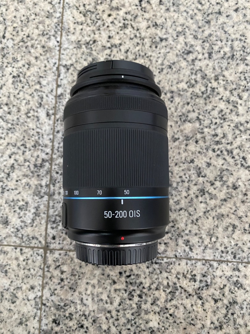 samsung 50-200 Lens, Photography, Cameras on Carousell