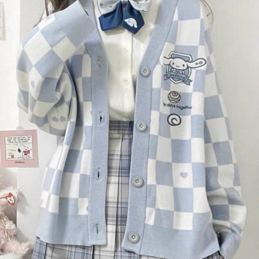 Sanrio My Melody, Pompompurin and Cinnamoroll Cardigans, Women's ...