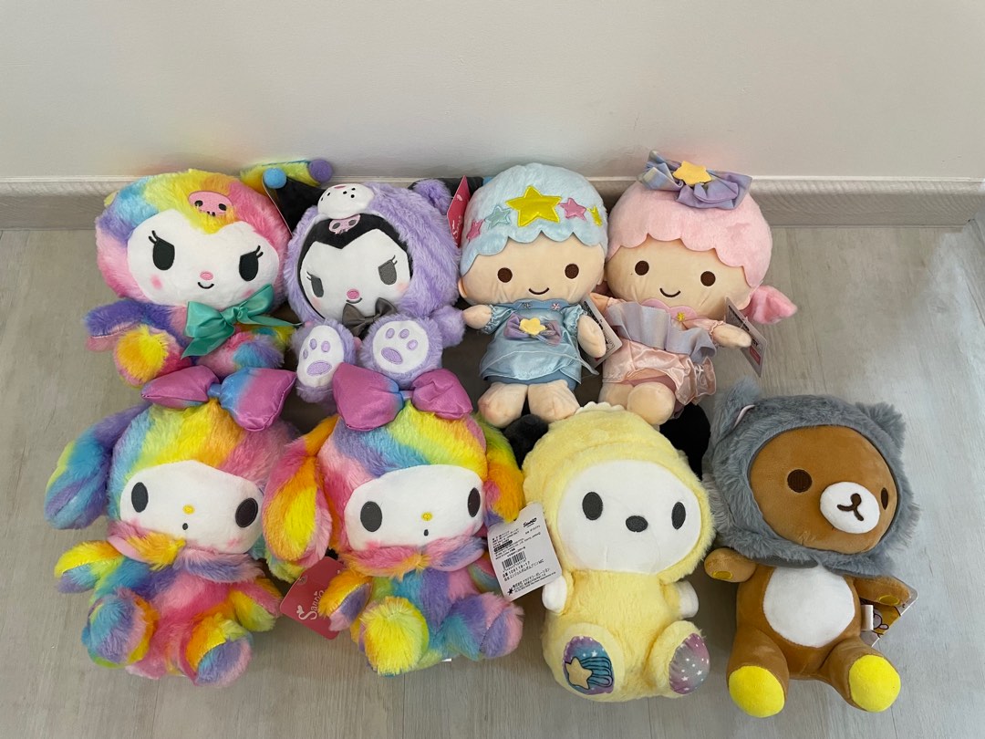 Sanrio rainbow kuromi / melody / rilakkuma / pochacco / little twin ...