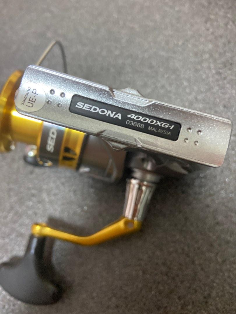SHIMANO Sedona 4000XG fishing reel, Sports Equipment, Fishing on Carousell