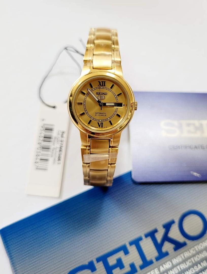 Seiko Ladies Automatic, Women's Fashion, Watches & Accessories, Watches ...