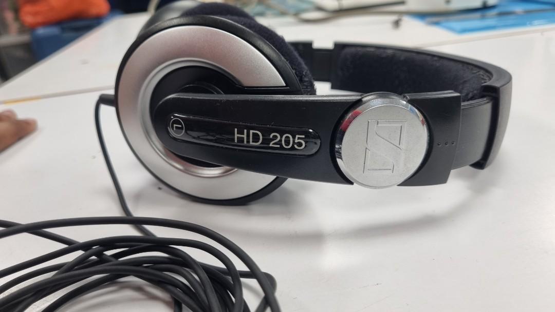 Sennheiser HD 205 headphones, Audio, Headphones & Headsets on Carousell
