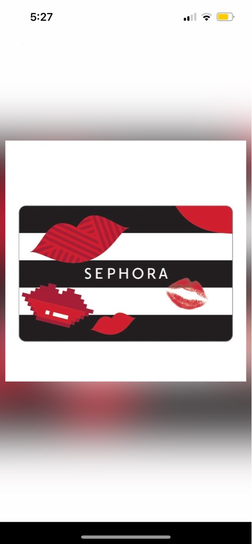 Sephora gift card $60, Video Gaming, Gaming Accessories, Game Gift ...