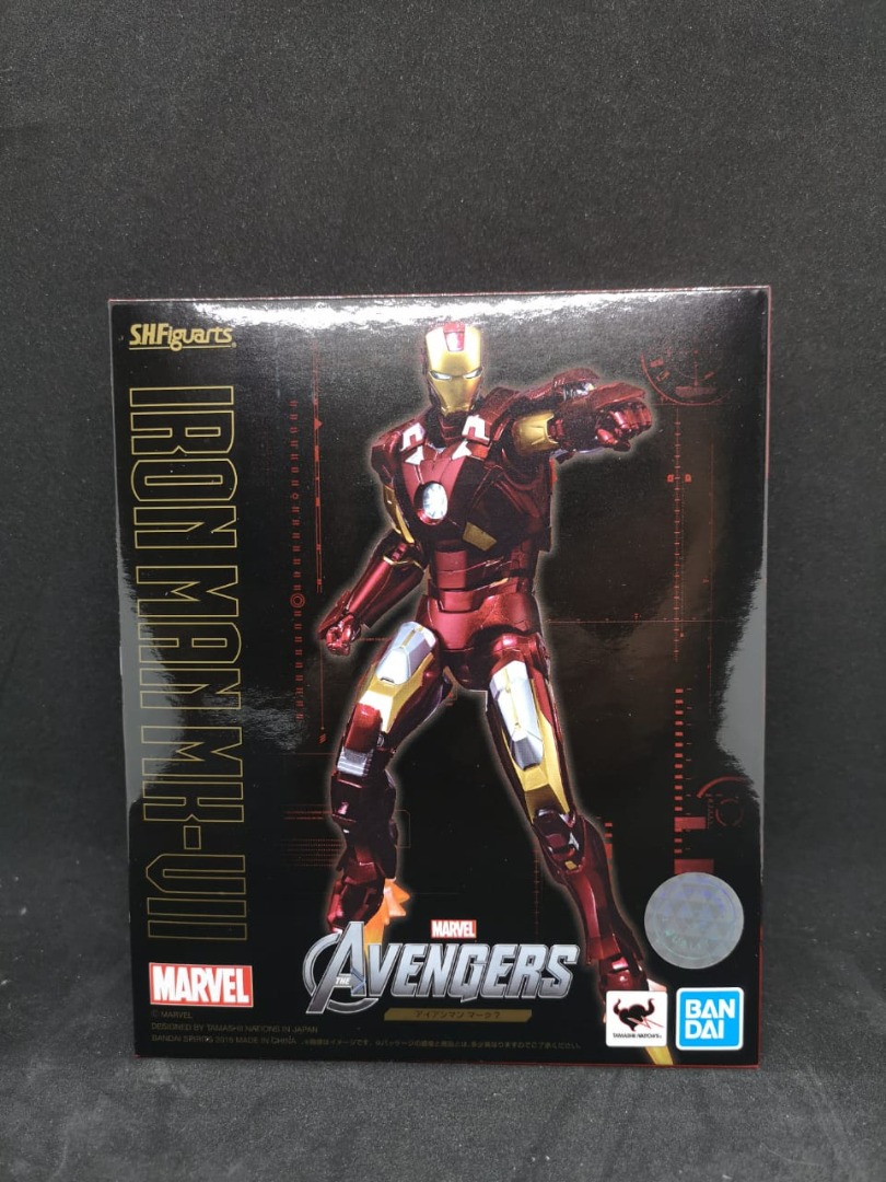 S.H. Figuarts SHF Marvel Iron Man Mark VII ( MK 7 ), Hobbies & Toys ...