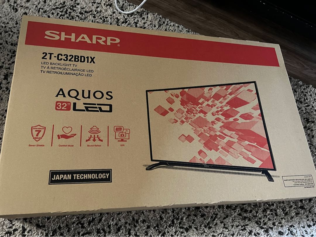 Sharp TV, TV & Home Appliances, TV & Entertainment, TV on Carousell