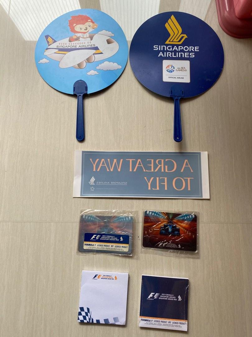 SIA Merchandise (Singapore Airlines, SQ and F1), Hobbies & Toys ...