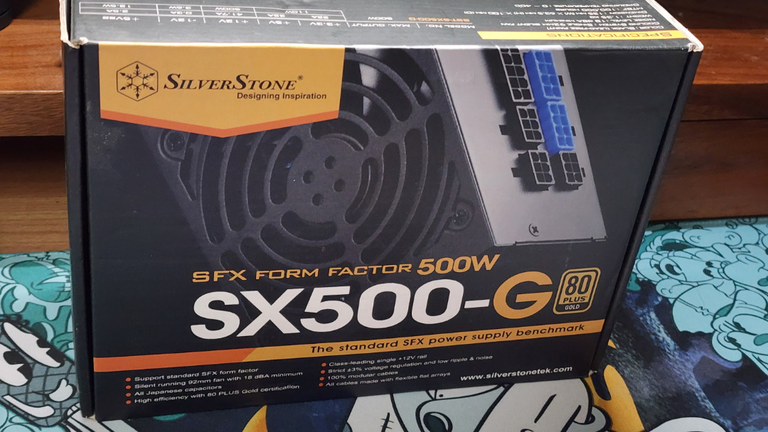 Silverstone SST-SX500-G ITX Modular SFX Power Supply, Computers & Tech ...