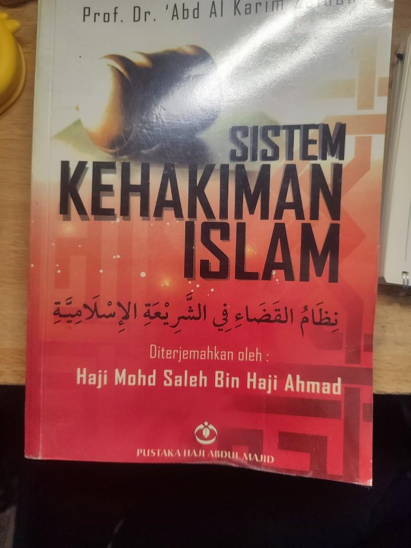 Sistem Kehakiman Islam Prof. Dr. Abd Al Karim Zaidan, Hobbies & Toys ...