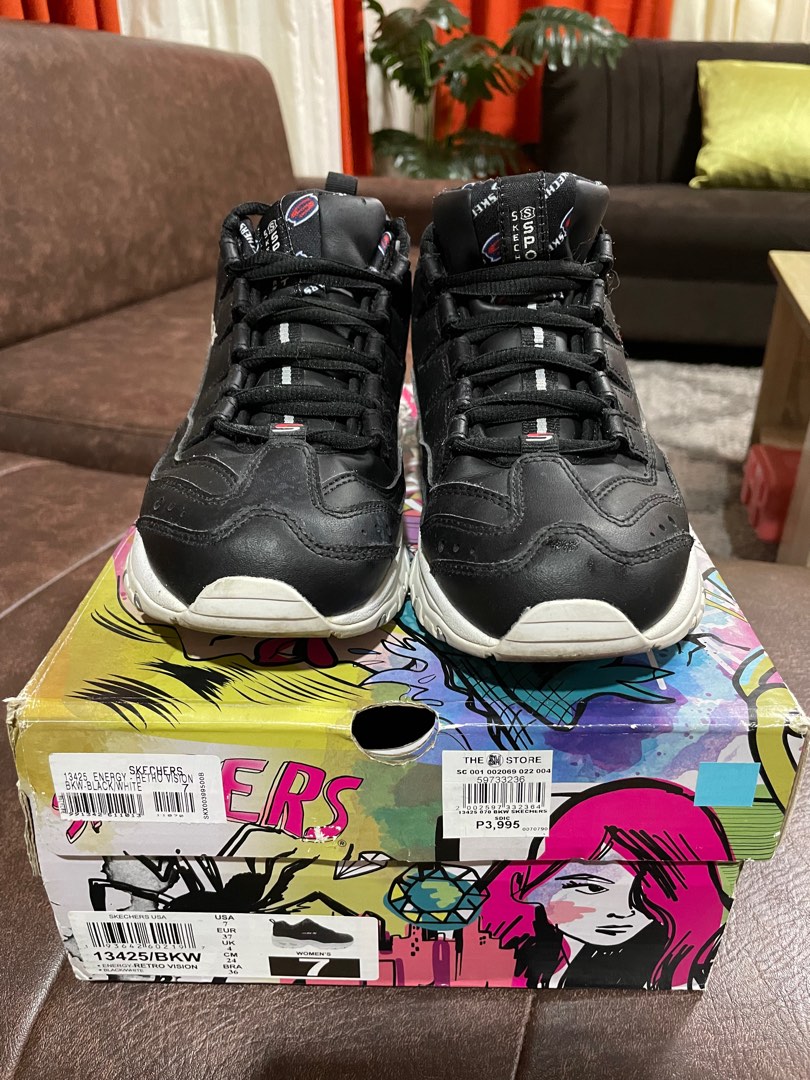 SKECHERS LIMITED EDITION RETRO BOX, Women's Fashion, Footwear, Sneakers ...