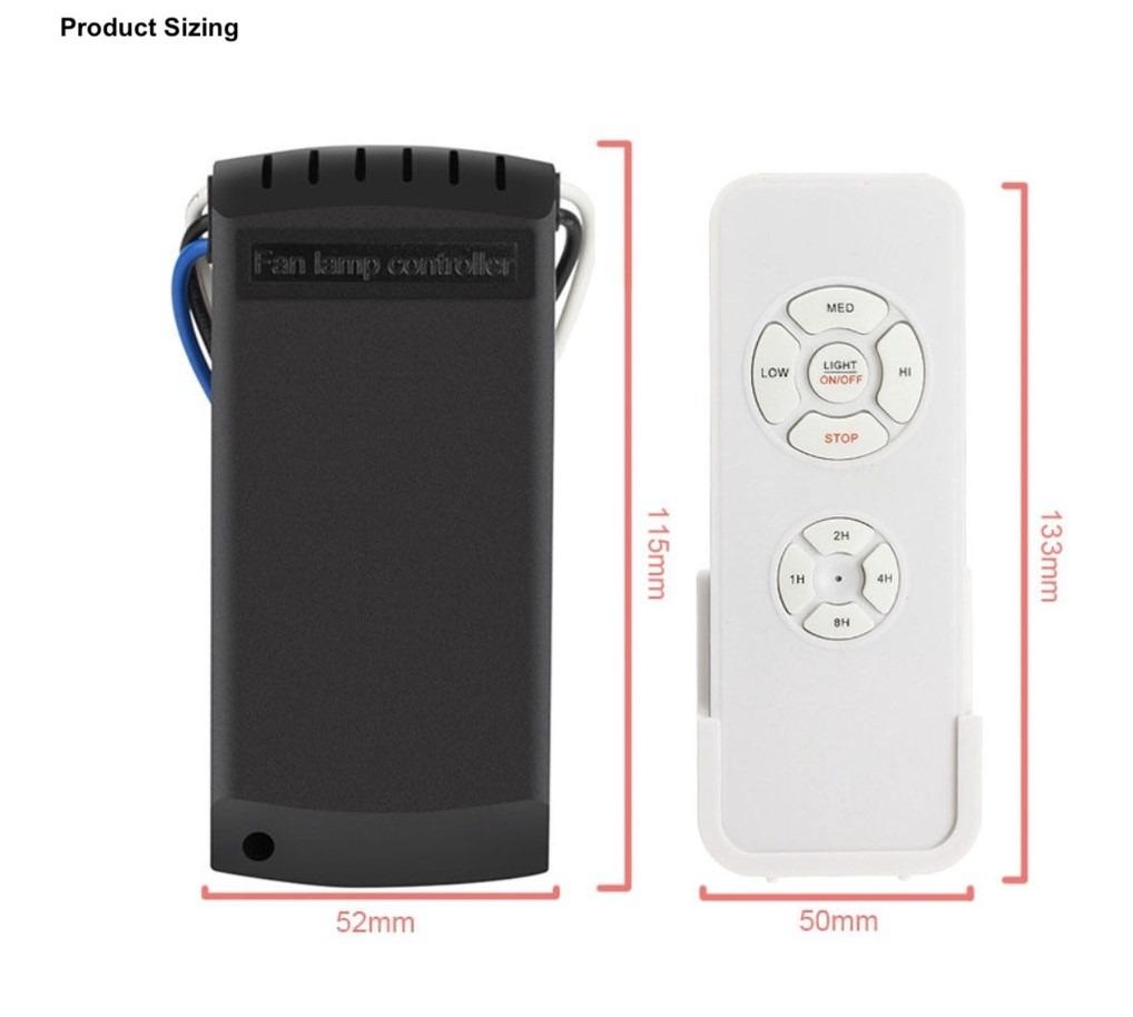 Smart Universal Ceiling Fan Lamp Remote Controller Kit Remote Control ...