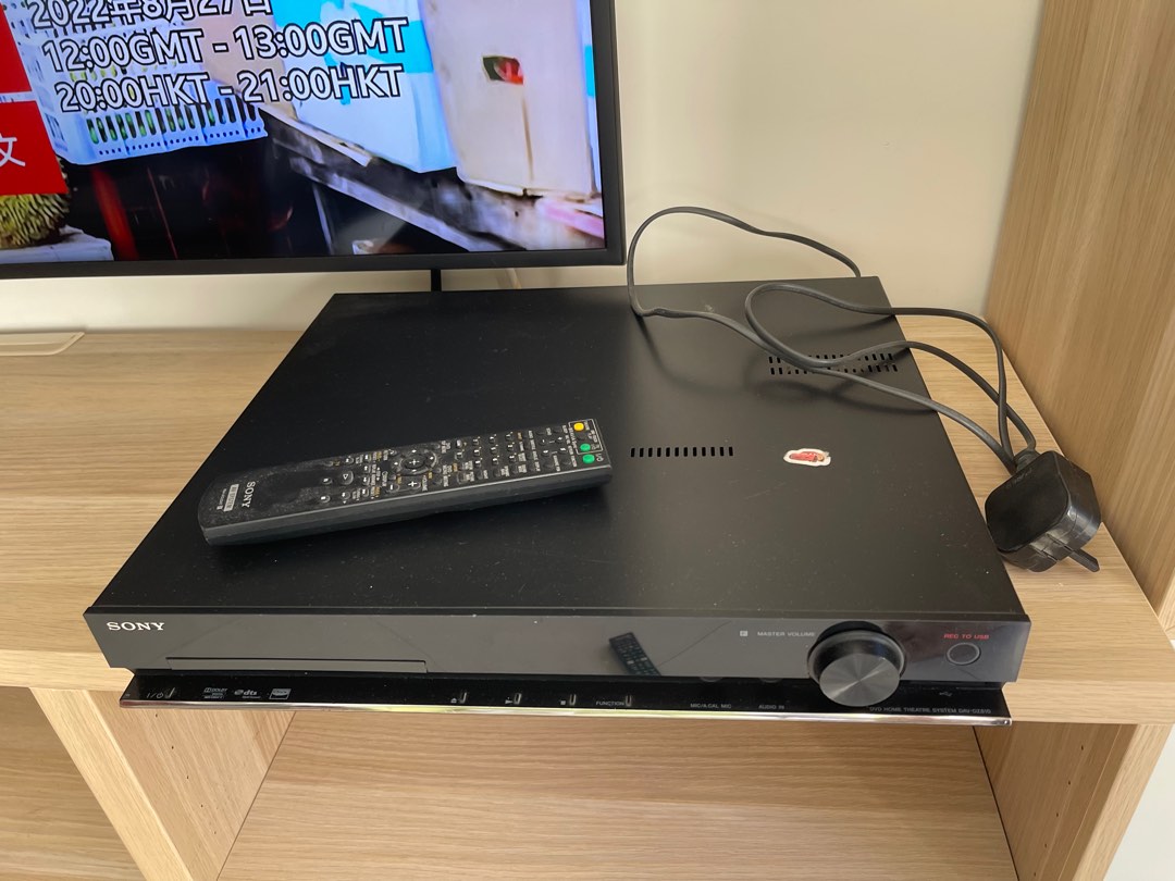 Sony DVD Play (HBD-DZ810) 連遙控, 家庭電器, 電視 & 其他娛樂, 藍光及播放器 - Carousell