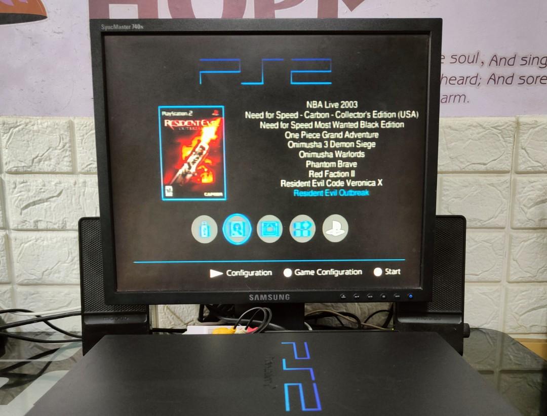 Sony PlayStation 2 FreeMCBoot 250GB Full of Games [PS2] [FMCB], Video ...